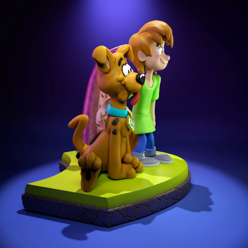 A Pup Named Scooby-Doo 3D model 3D printable | CGTrader
