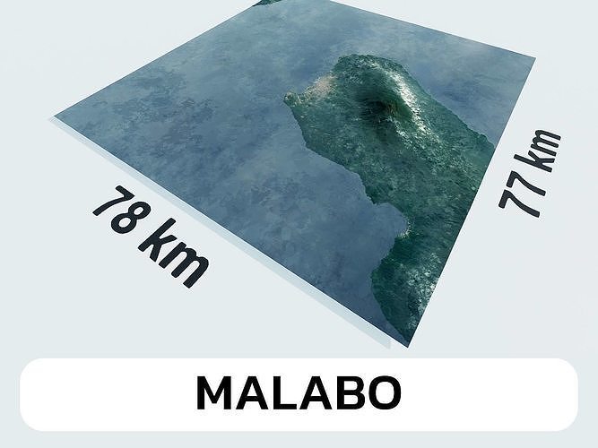 Malabo Equatorial Guinea City Landscape 3D Model 3D model | CGTrader