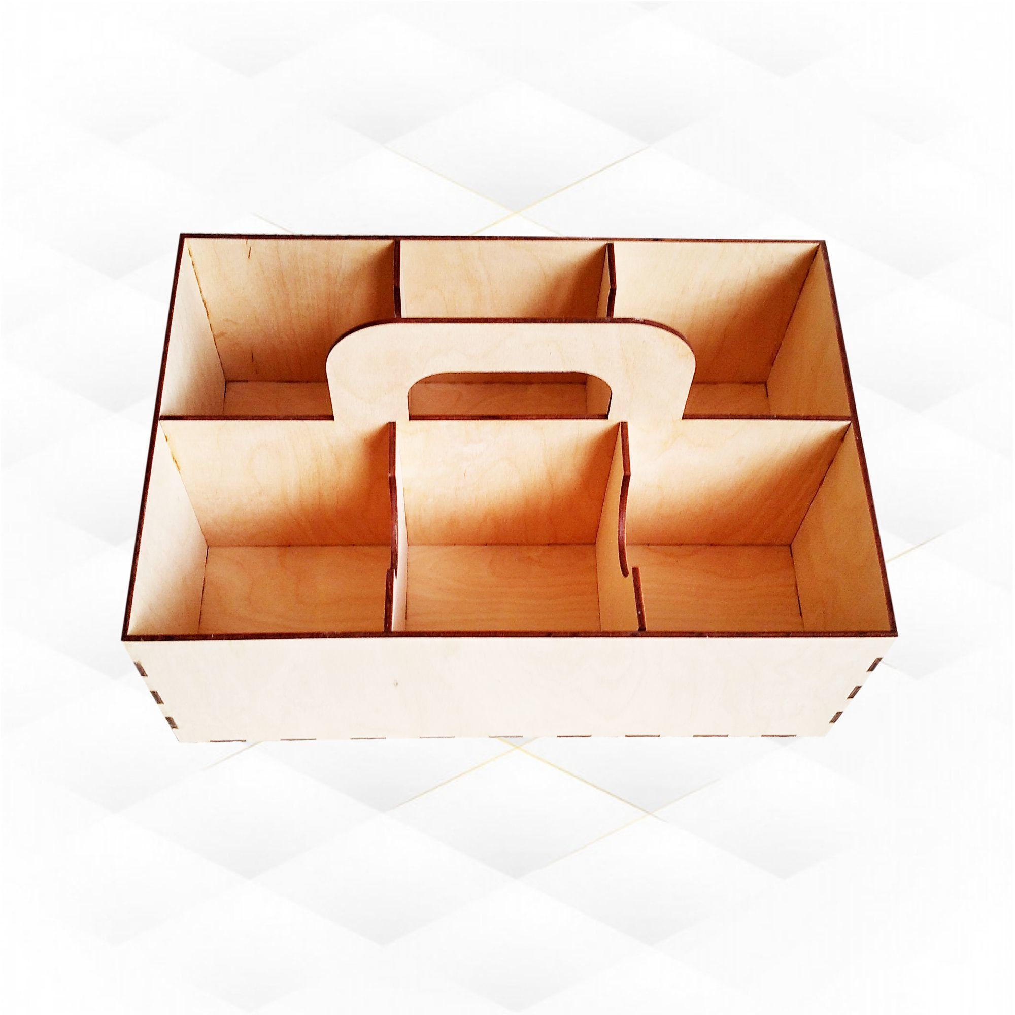 Gift box donuts and cookies svg dxf design for laser cutting 3D model ...