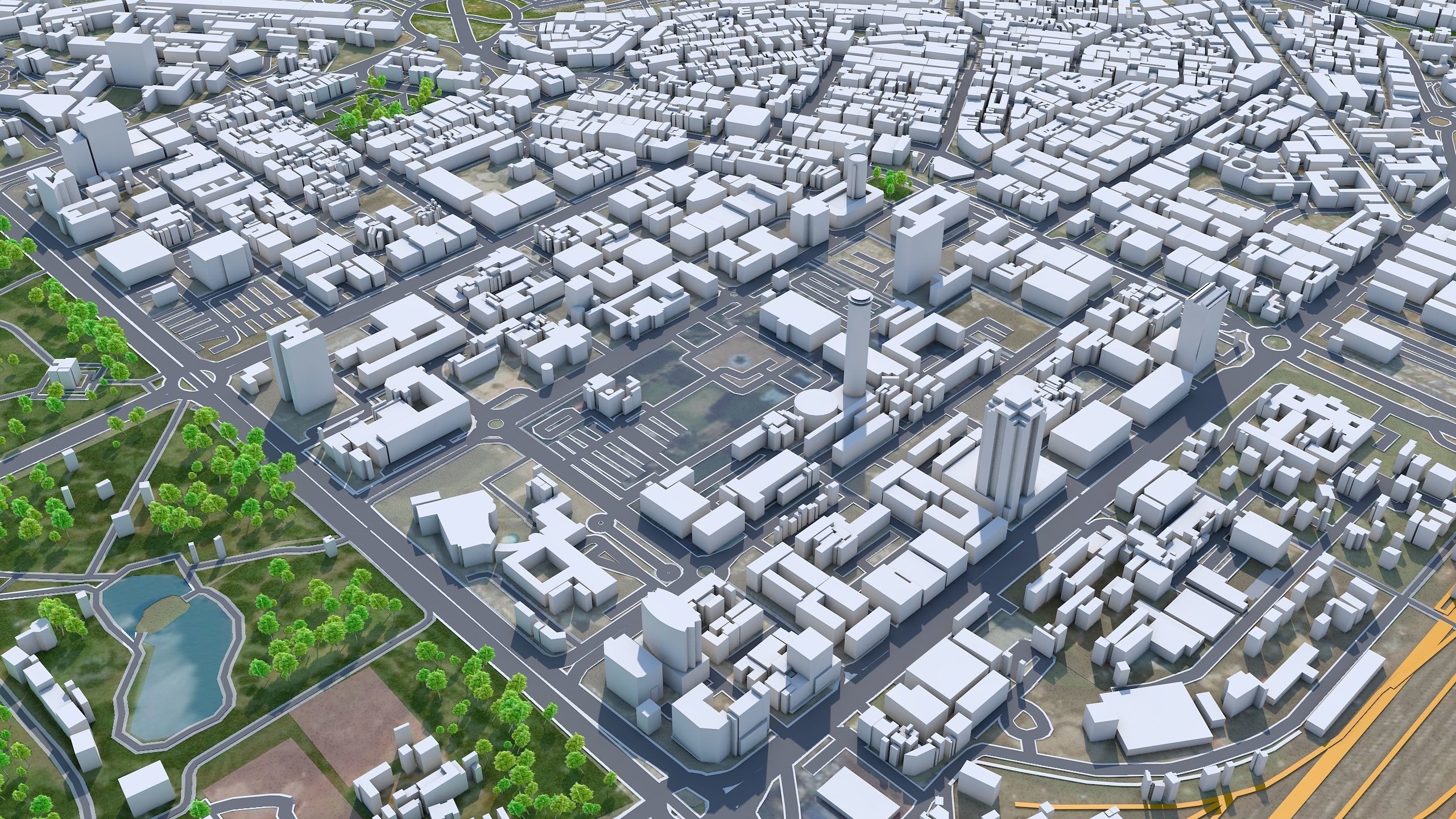 3D model Nairobi City Kenya VR / AR / low-poly | CGTrader