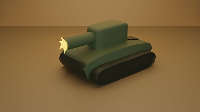 Tank Shoot 3D Model 3D model | CGTrader
