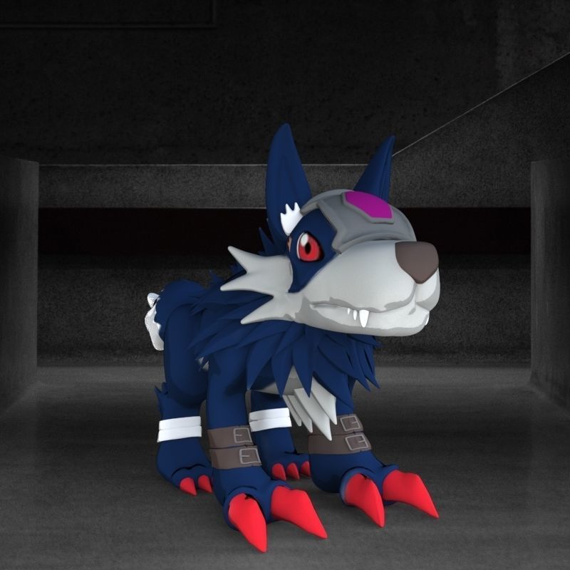 DIGIMON SEEKERS LOOGAMON 3D model 3D printable | CGTrader