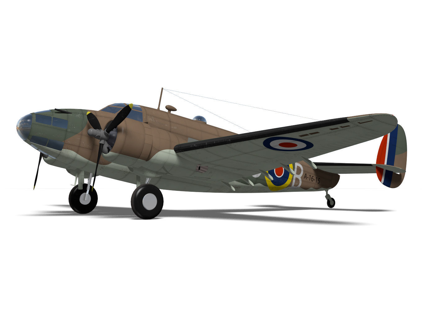 Lockheed Hudson 3D model | CGTrader