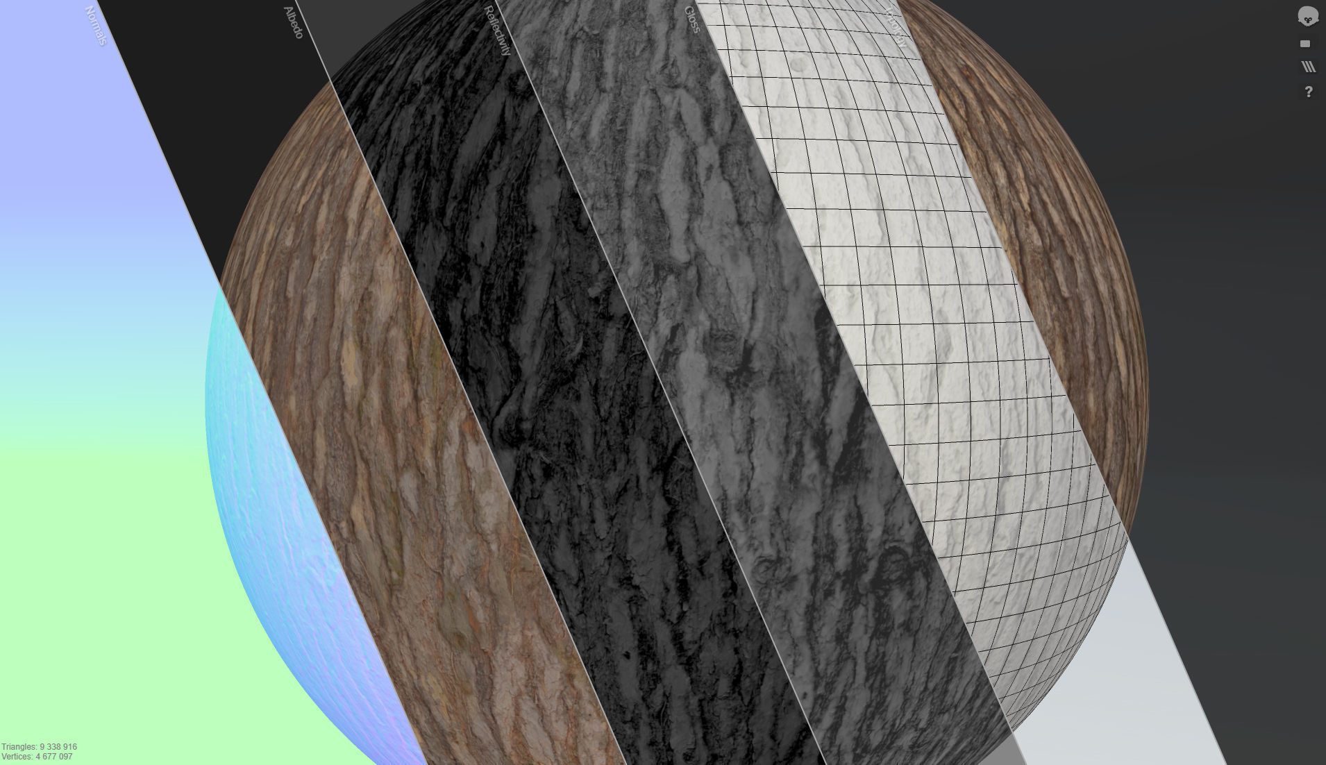 Texture Pine Texture 8K PBR VR / AR / low-poly | CGTrader