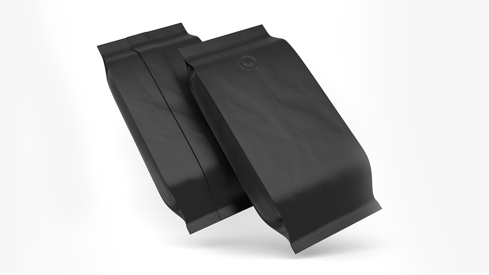 Side Fold Coffee Bag 3D model | CGTrader