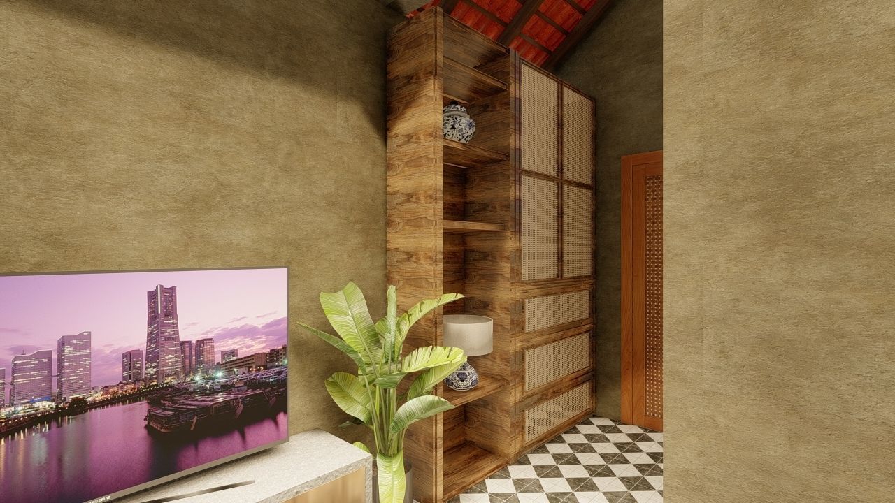 Natural rustic bedroom interior 3D lumion file 3D model | CGTrader