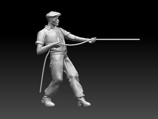 worker 3D model 3D printable | CGTrader