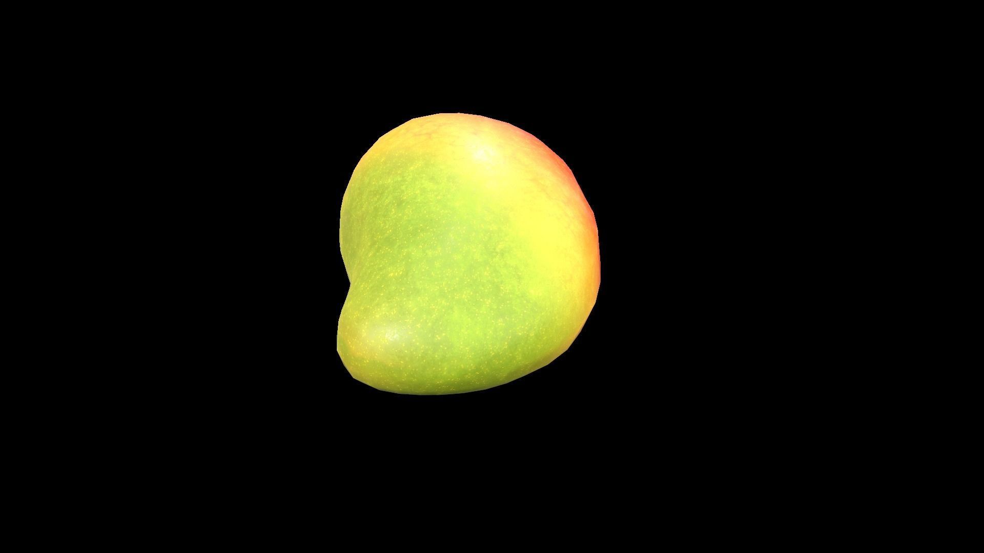 Mango free VR / AR / low-poly 3D model | CGTrader