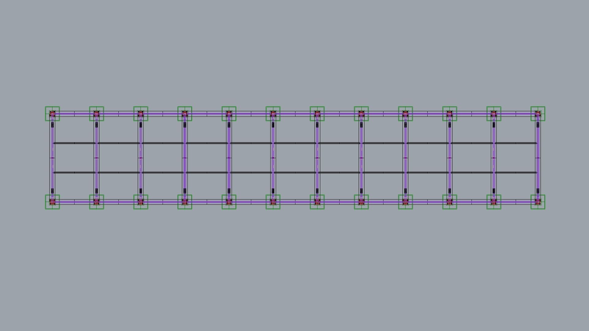 Steel model with Tension braces 3D model | CGTrader