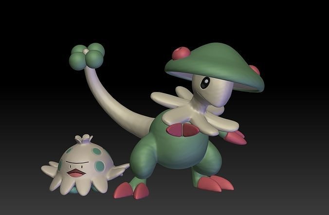 Pokemon Shroomish Evolution