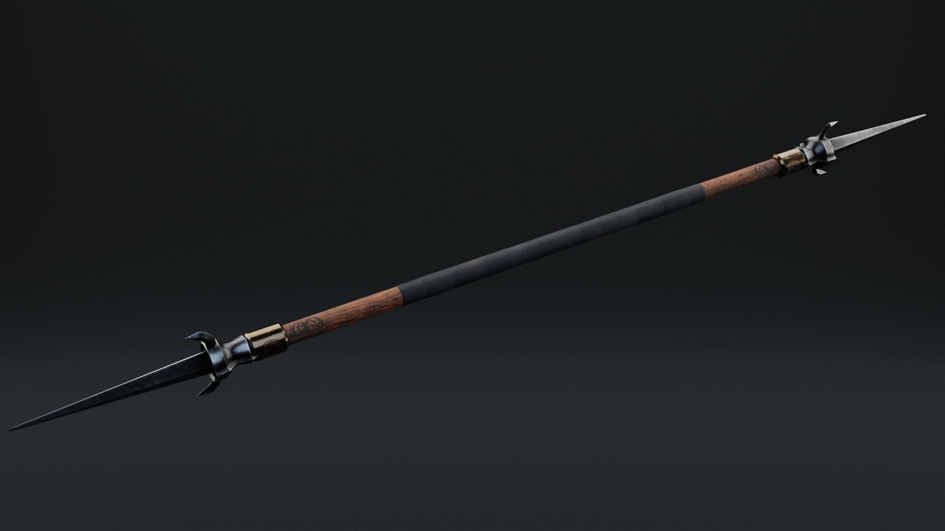 3D model Viking Spear 2K VR / AR / low-poly | CGTrader