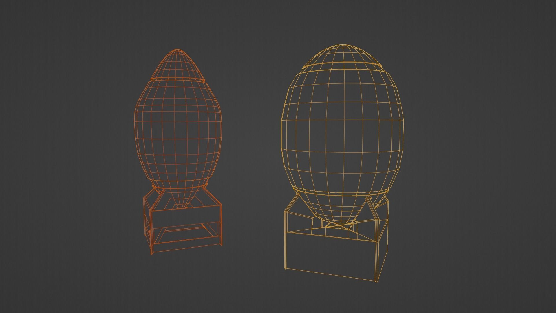 3D model Low-Poly Bombs VR / AR / low-poly | CGTrader