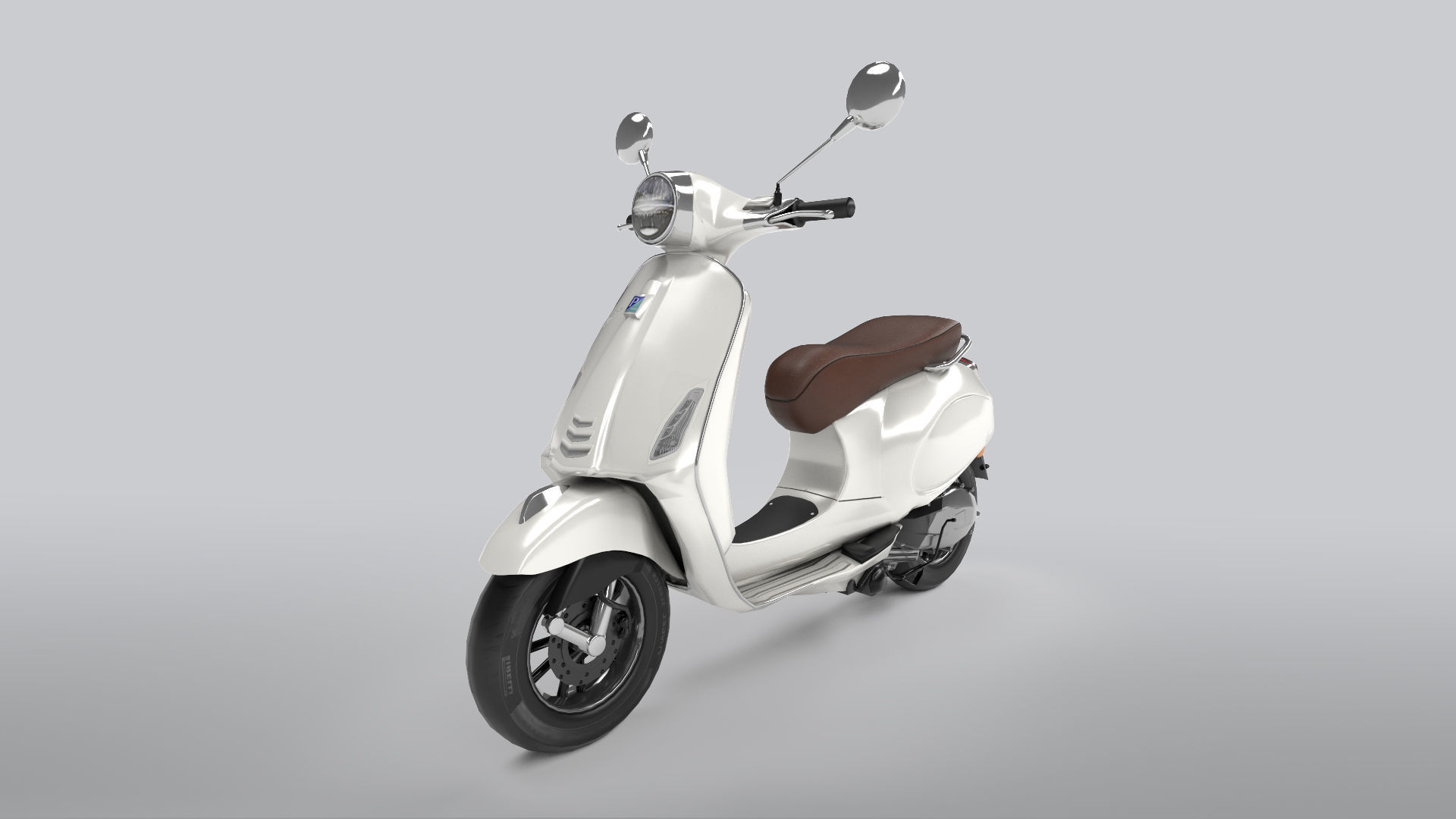 3D model Vespa VR / AR / low-poly | CGTrader