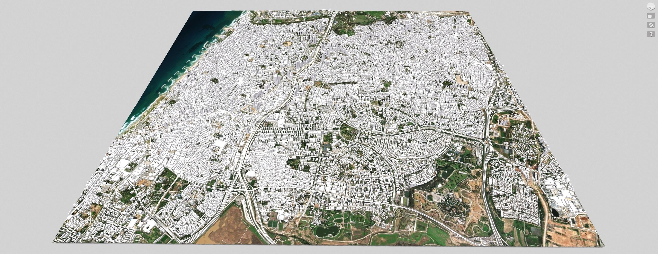 Cityscape Tel Aviv Israel 3D model | CGTrader