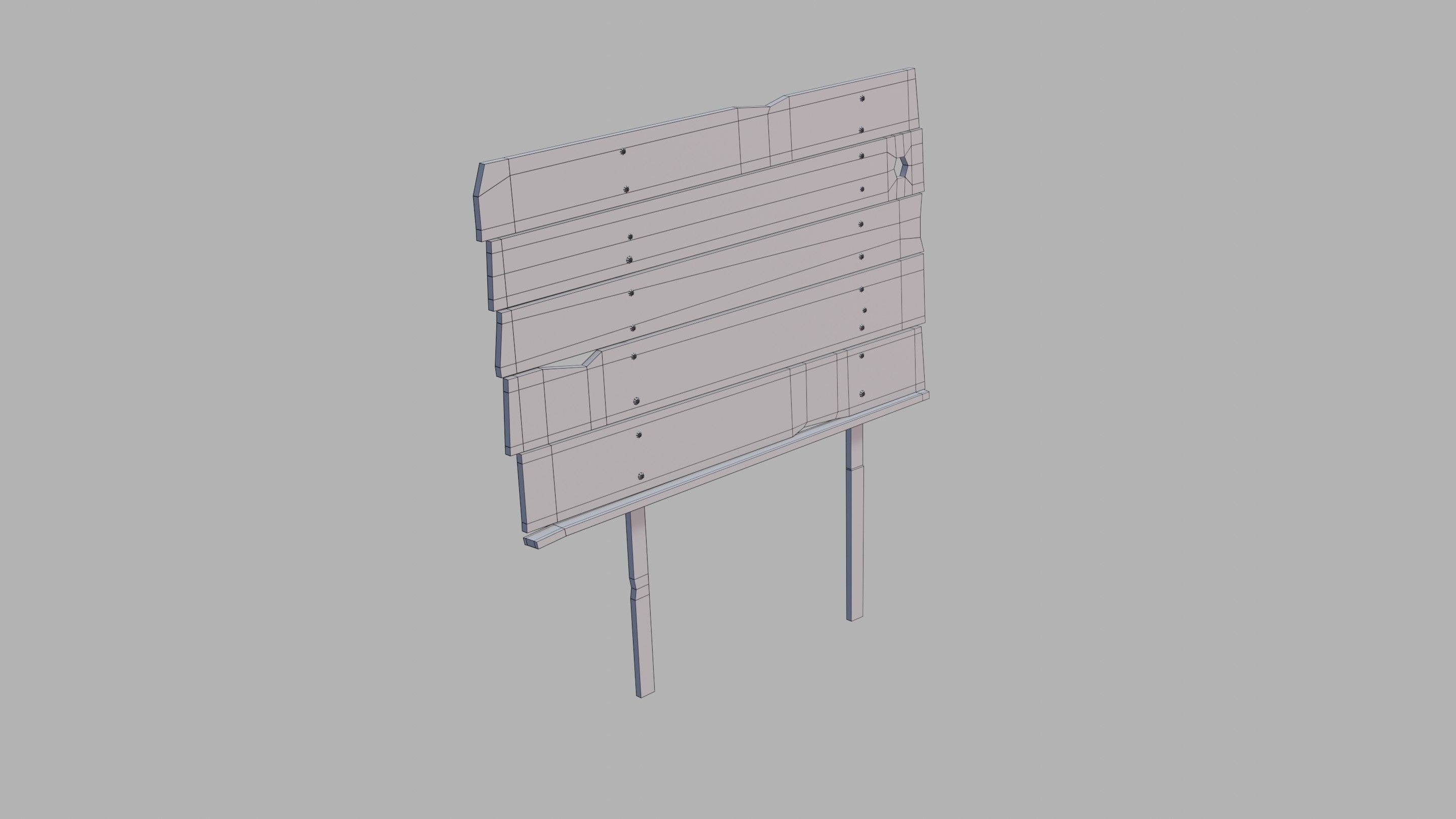 3D model Stop sign VR / AR / low-poly | CGTrader