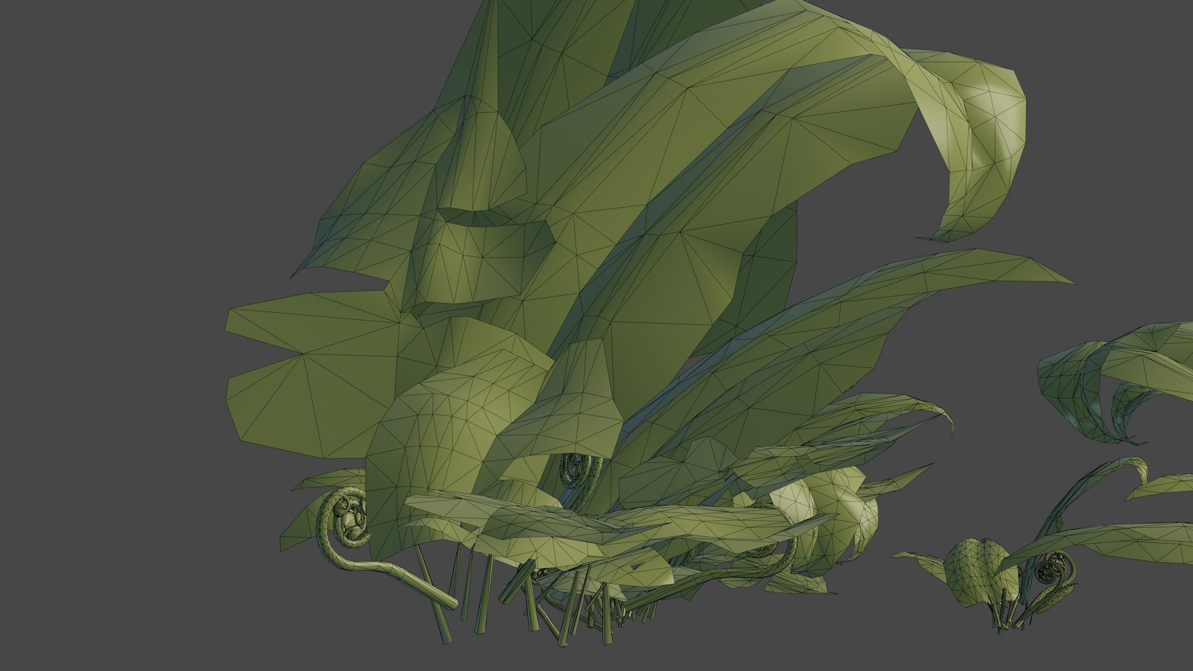 3D model Fern weed VR / AR / low-poly | CGTrader