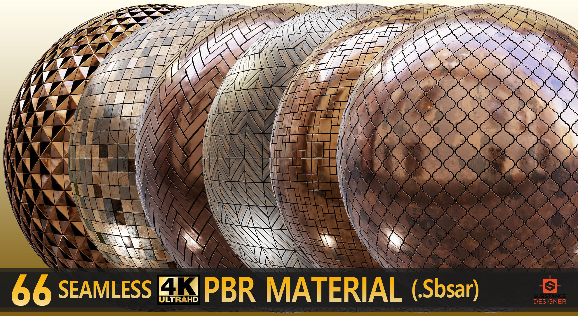 66 Seamless 4K Tile PBR Material Vol1 Texture | CGTrader