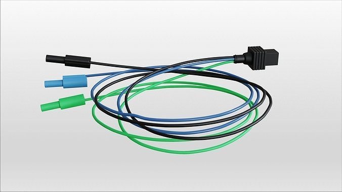 Multimeter cord cable free 3D model | CGTrader