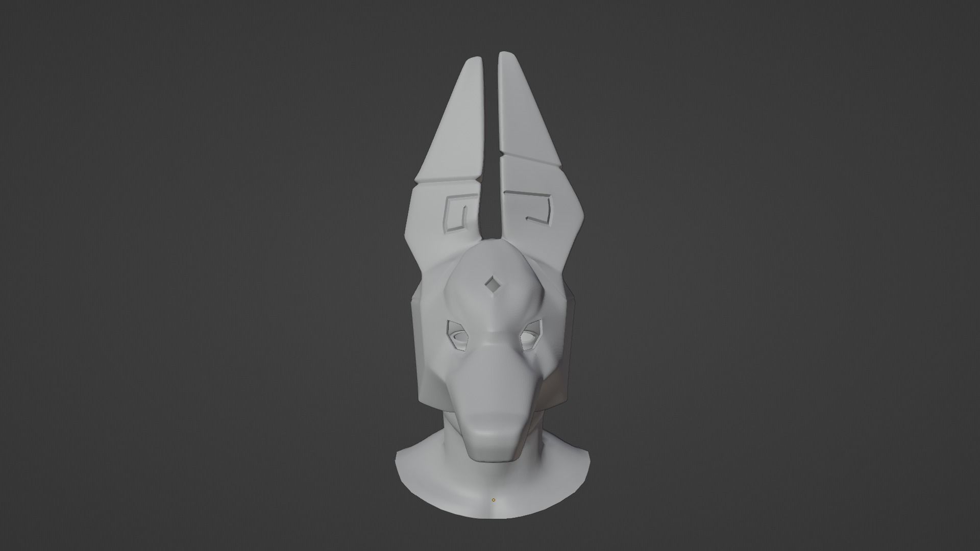 Sky children of light Anubis Jackal mask 3D model 3D printable | CGTrader