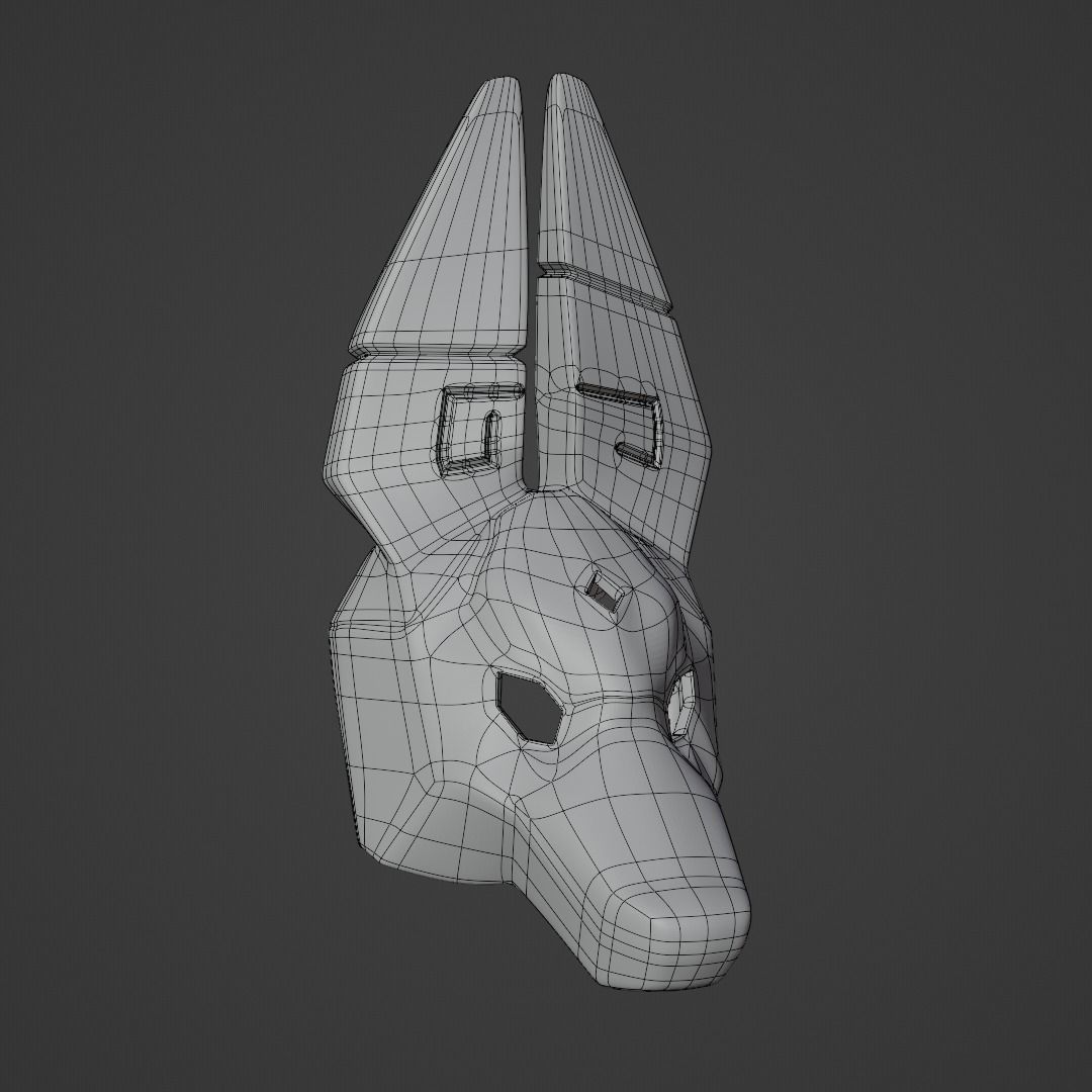 Sky children of light Anubis Jackal mask 3D model 3D printable | CGTrader