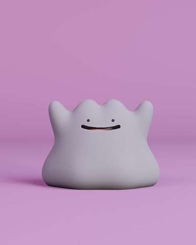 Ditto free 3D model 3D printable | CGTrader