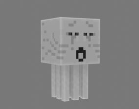 Ghast Minecraft Face Printable