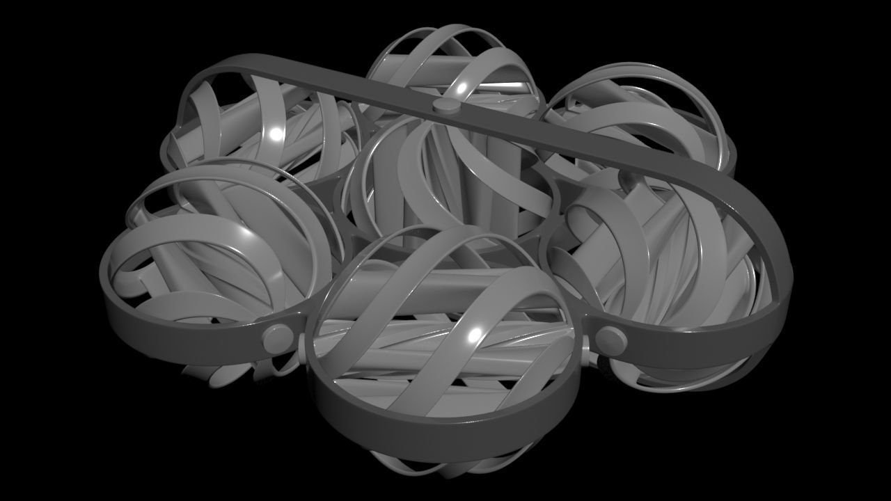 Cyclotronic Lifter - Symphony of Symmetry - Concept 3D model | CGTrader