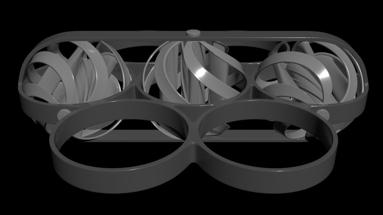 Cyclotronic Lifter - Symphony of Symmetry - Concept 3D model | CGTrader