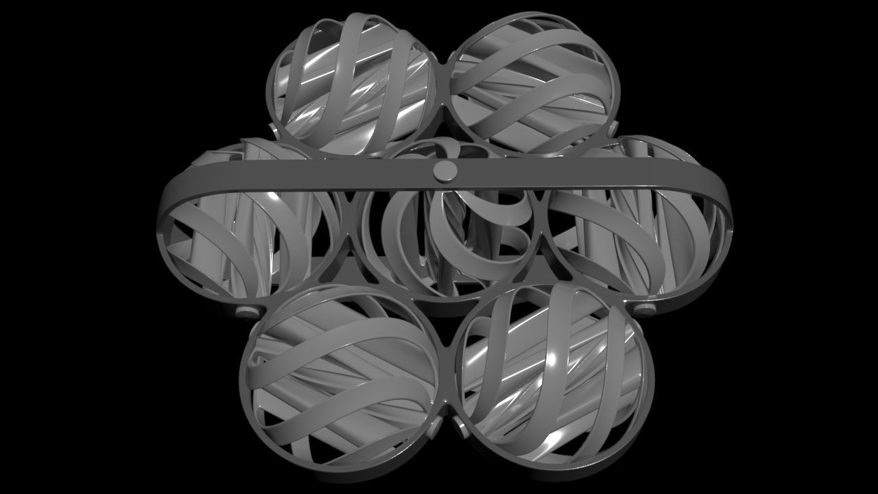 Cyclotronic Lifter - Symphony of Symmetry - Concept 3D model | CGTrader