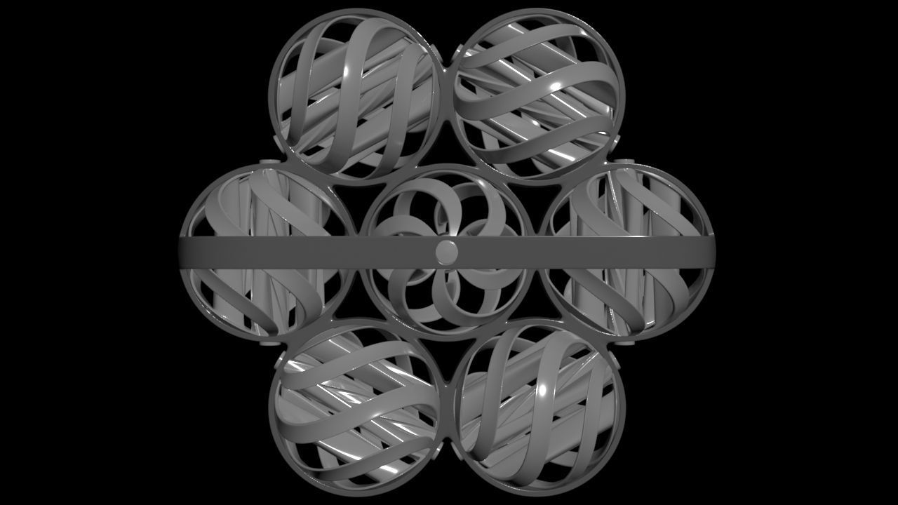 Cyclotronic Lifter - Symphony of Symmetry - Concept 3D model | CGTrader