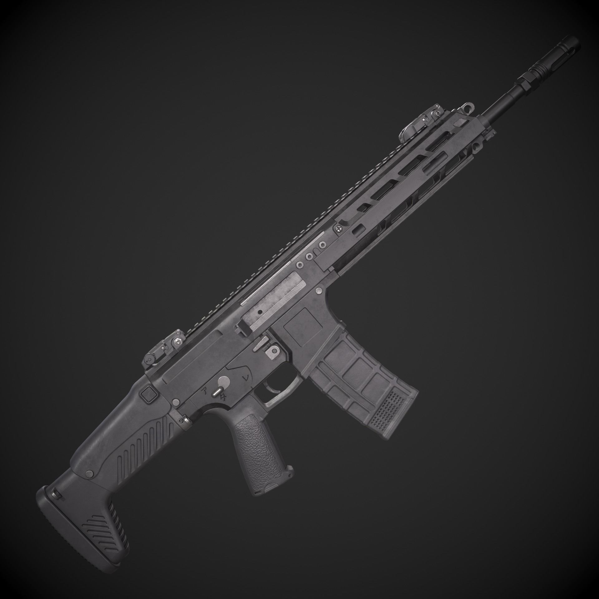 3D model Howa Type 20 Rifle VR / AR / low-poly | CGTrader