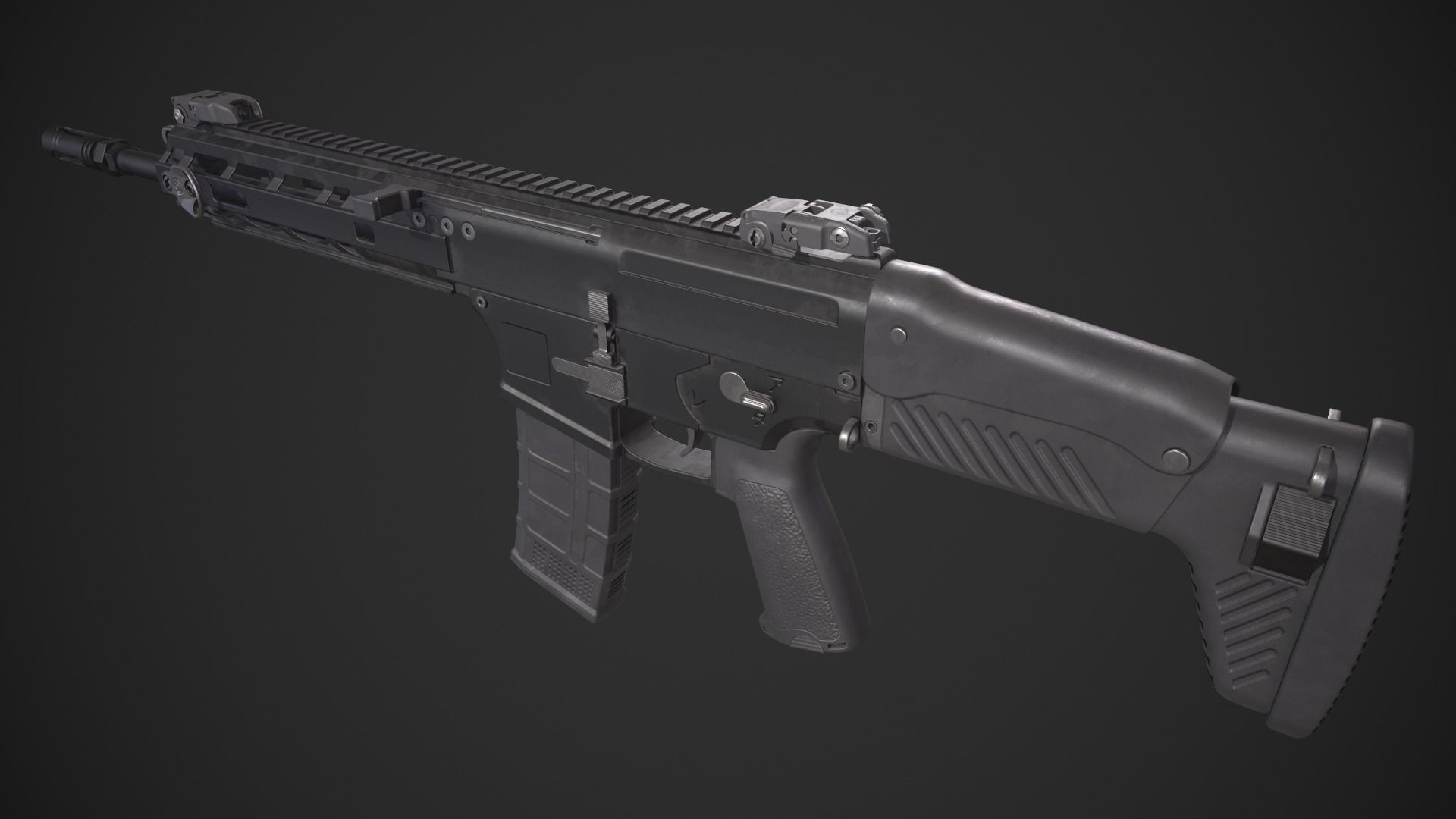 3D model Howa Type 20 Rifle VR / AR / low-poly | CGTrader