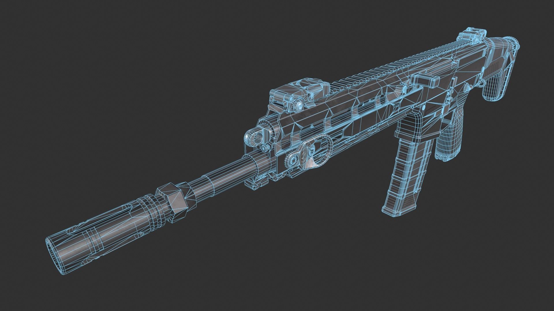 3D model Howa Type 20 Rifle VR / AR / low-poly | CGTrader