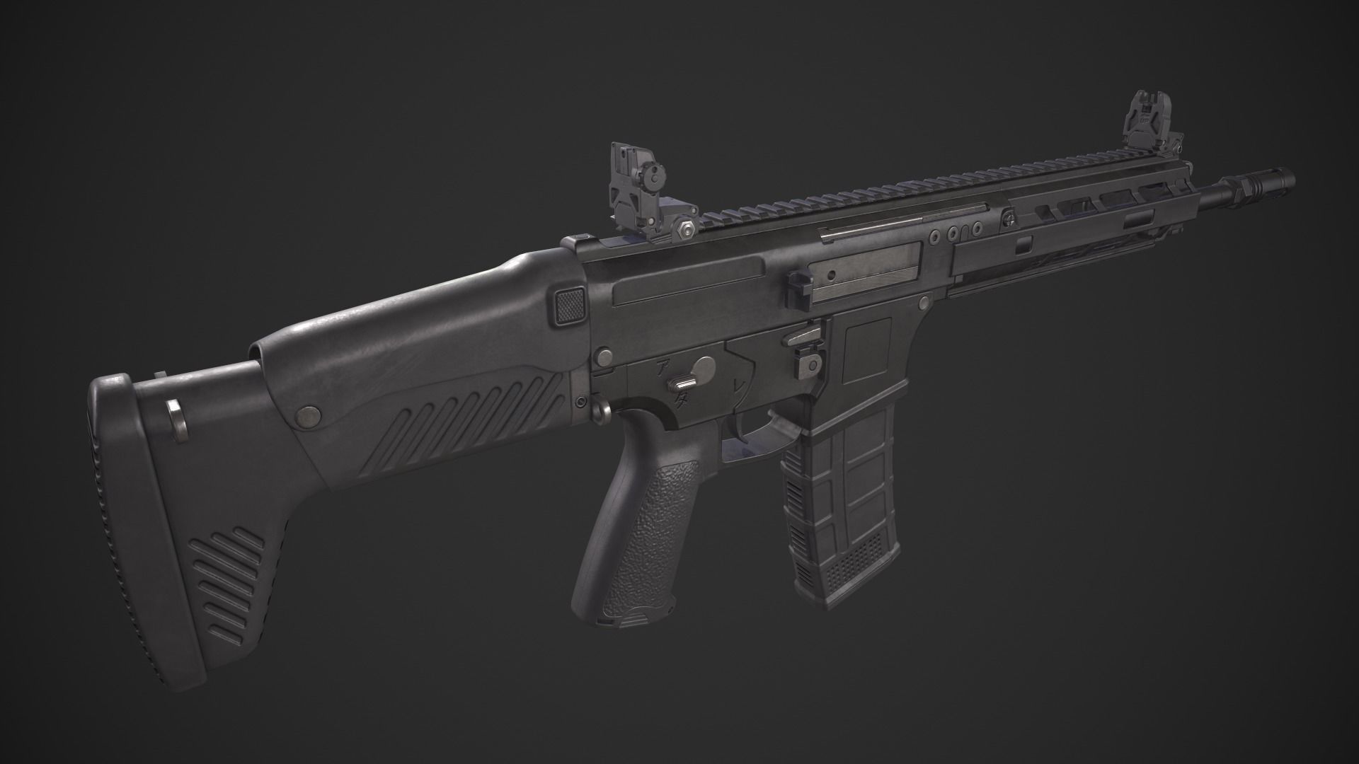 3D model Howa Type 20 Rifle VR / AR / low-poly | CGTrader