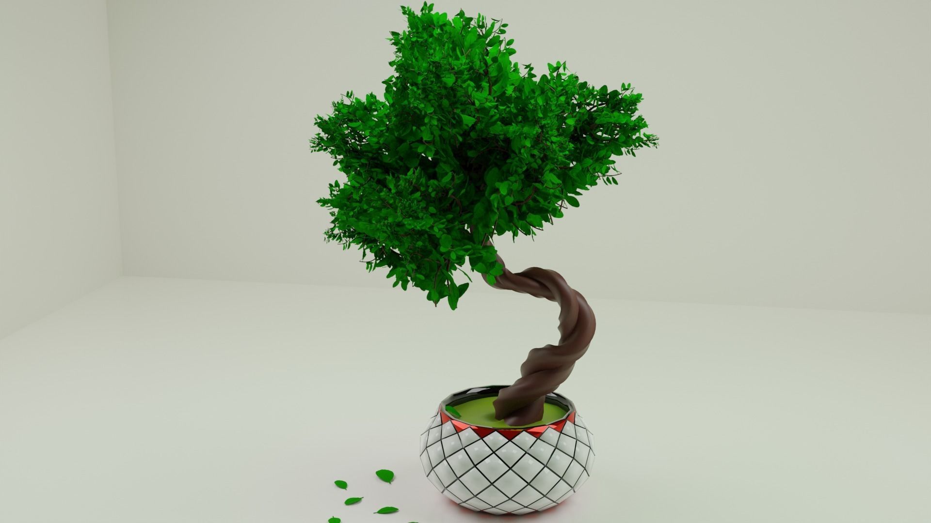 3D model 3D Bonsai Tree VR / AR / low-poly | CGTrader