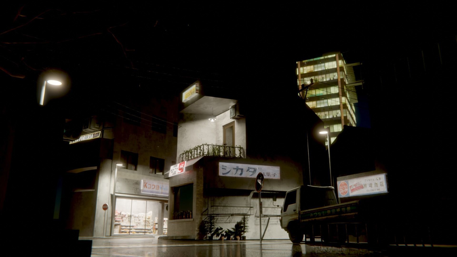 Japan Street 3D model | CGTrader
