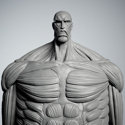 Attack on Titan Titan 60m 3D model 3D printable | CGTrader