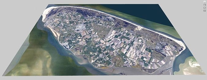 Texel Island Netherlands 3D model | CGTrader