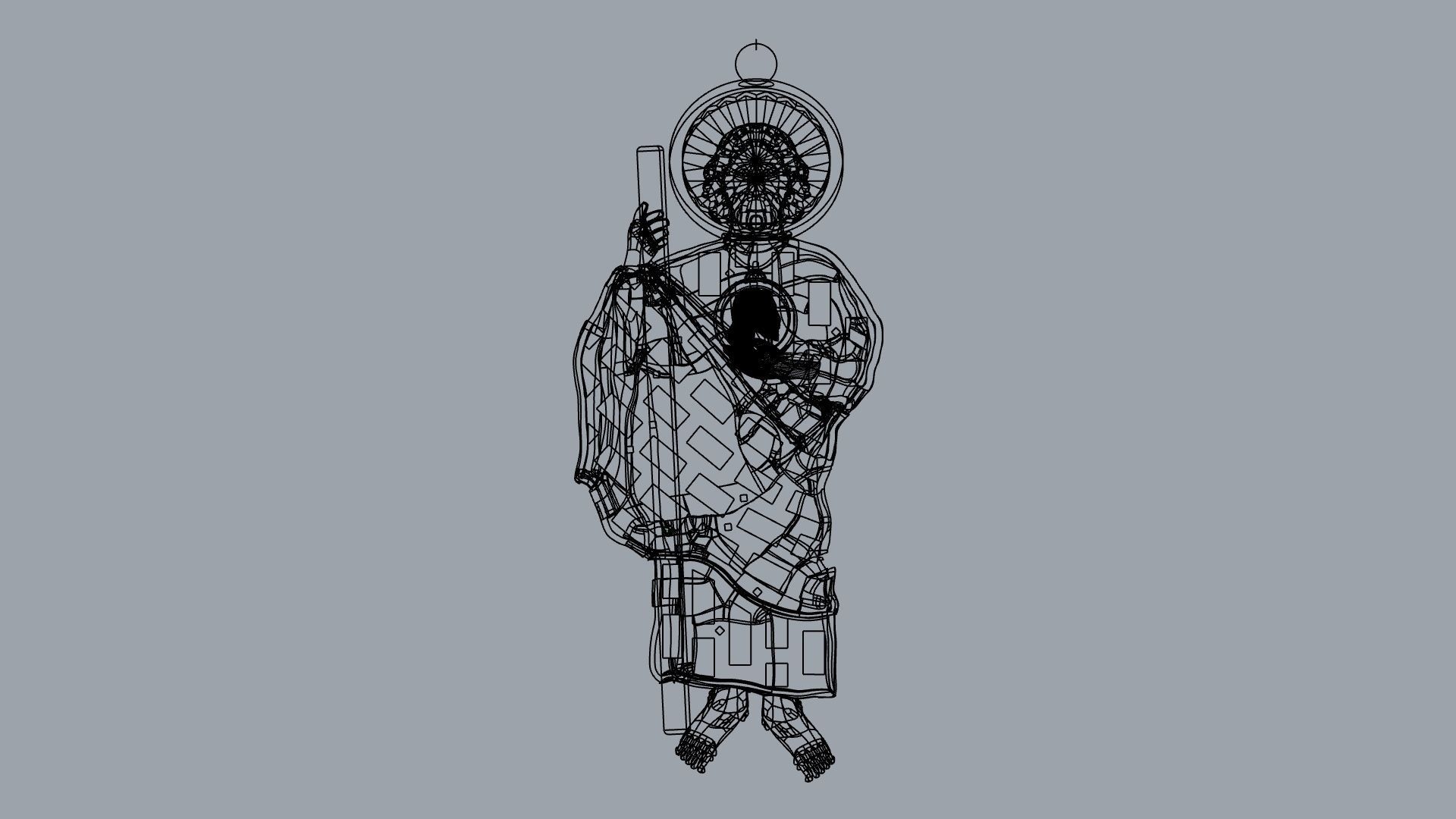 San judas 3D model | CGTrader