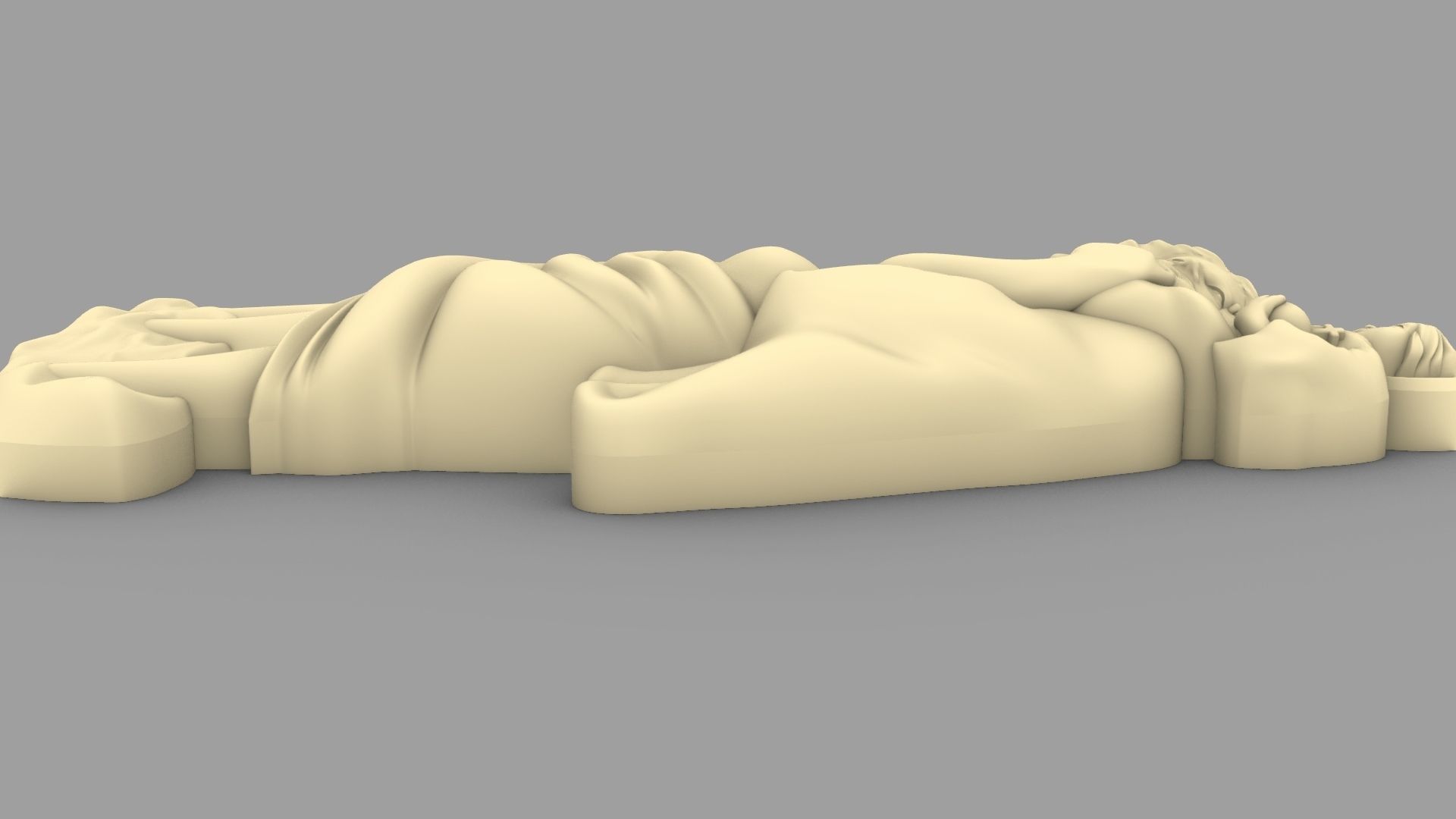 saint christopher 3D model | CGTrader