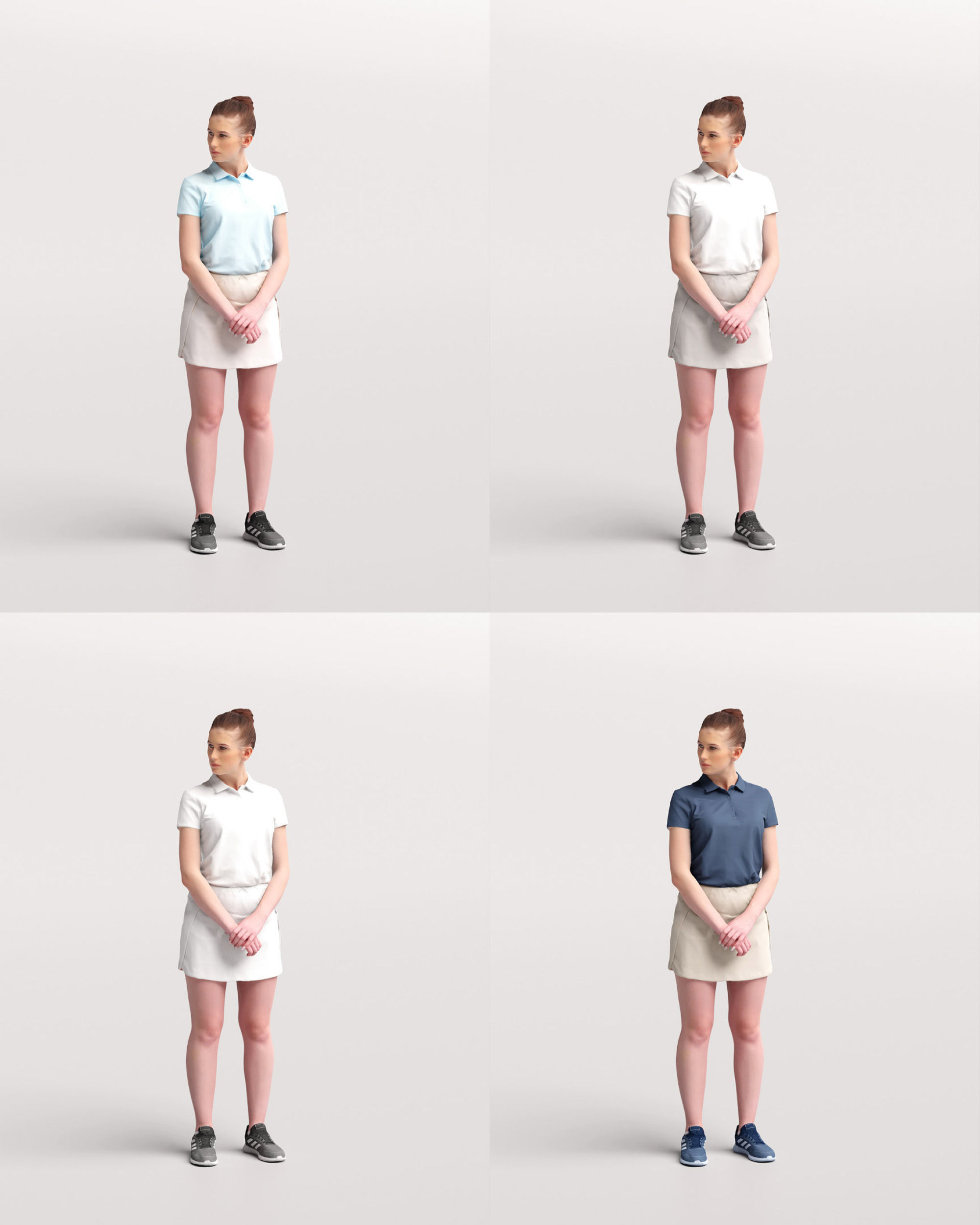 Humano Yacht Crew Woman 2207-4 3D model | CGTrader