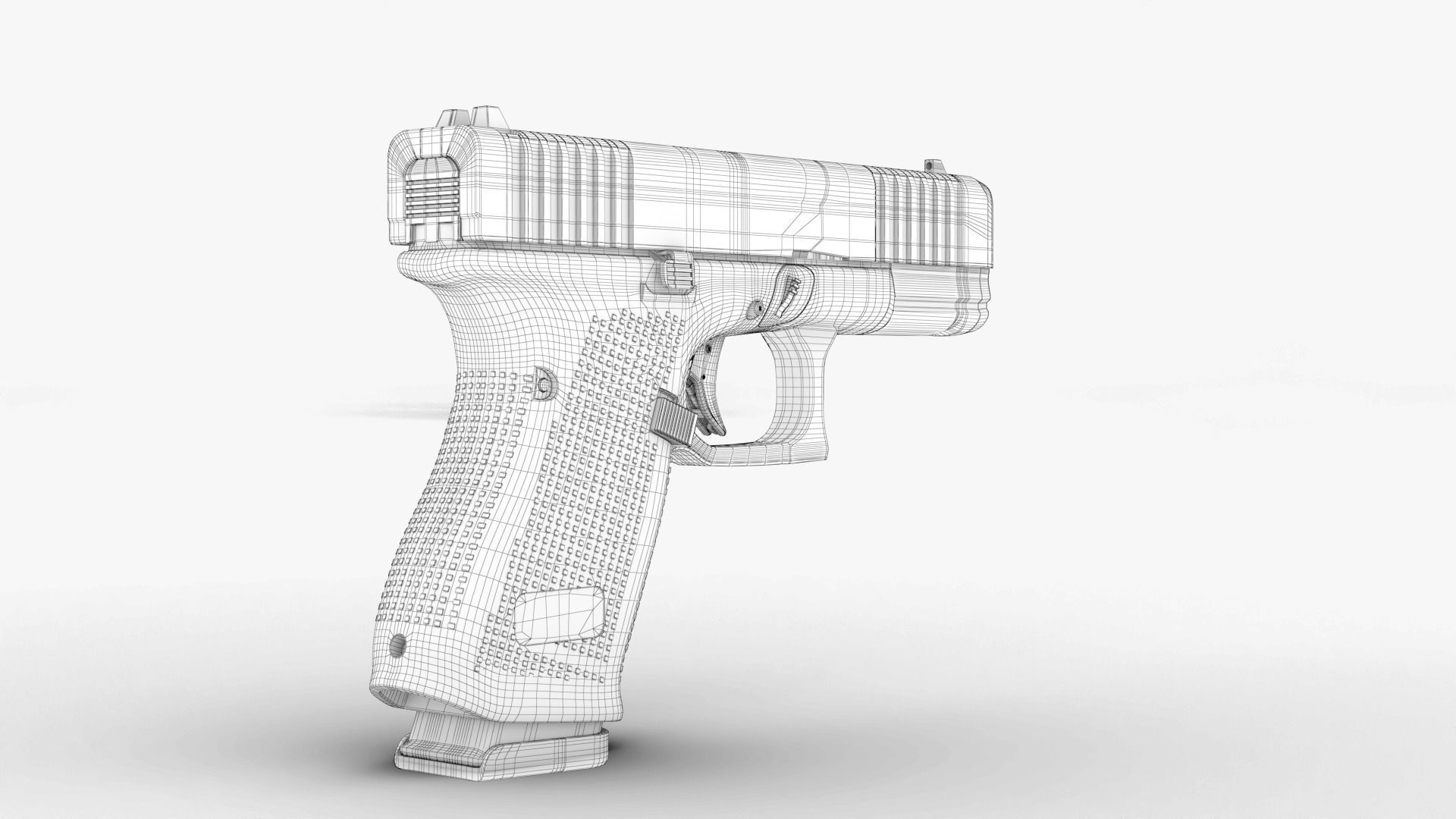 GLock 19 Gen5 3D model | CGTrader