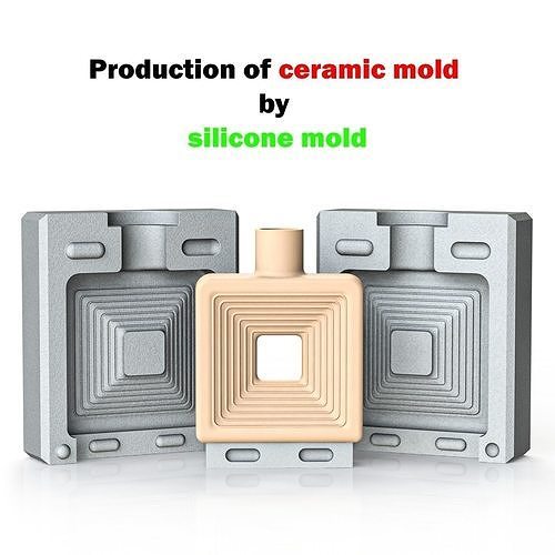 ceramic mold N1 3D model 3D printable | CGTrader