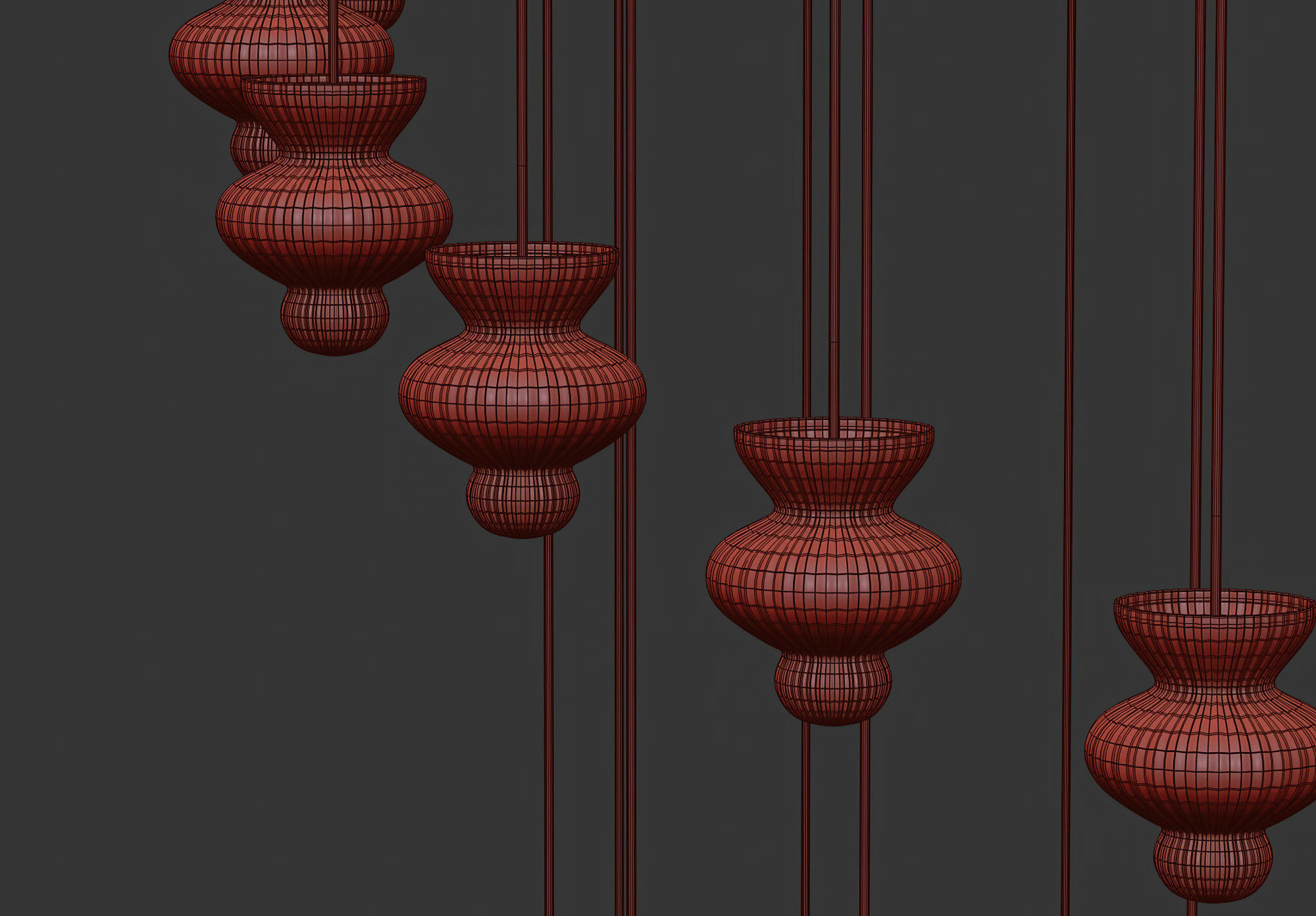 Jack Hanging Crystal light 3D model | CGTrader
