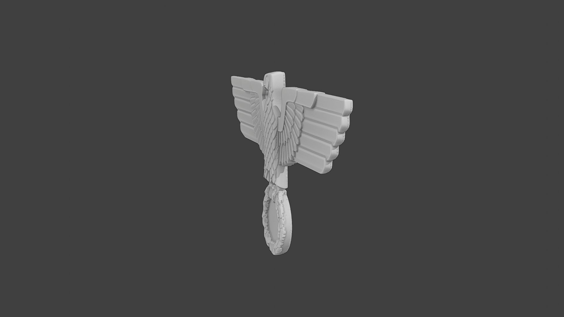 WWII German Eagle A 3D model 3D printable | CGTrader
