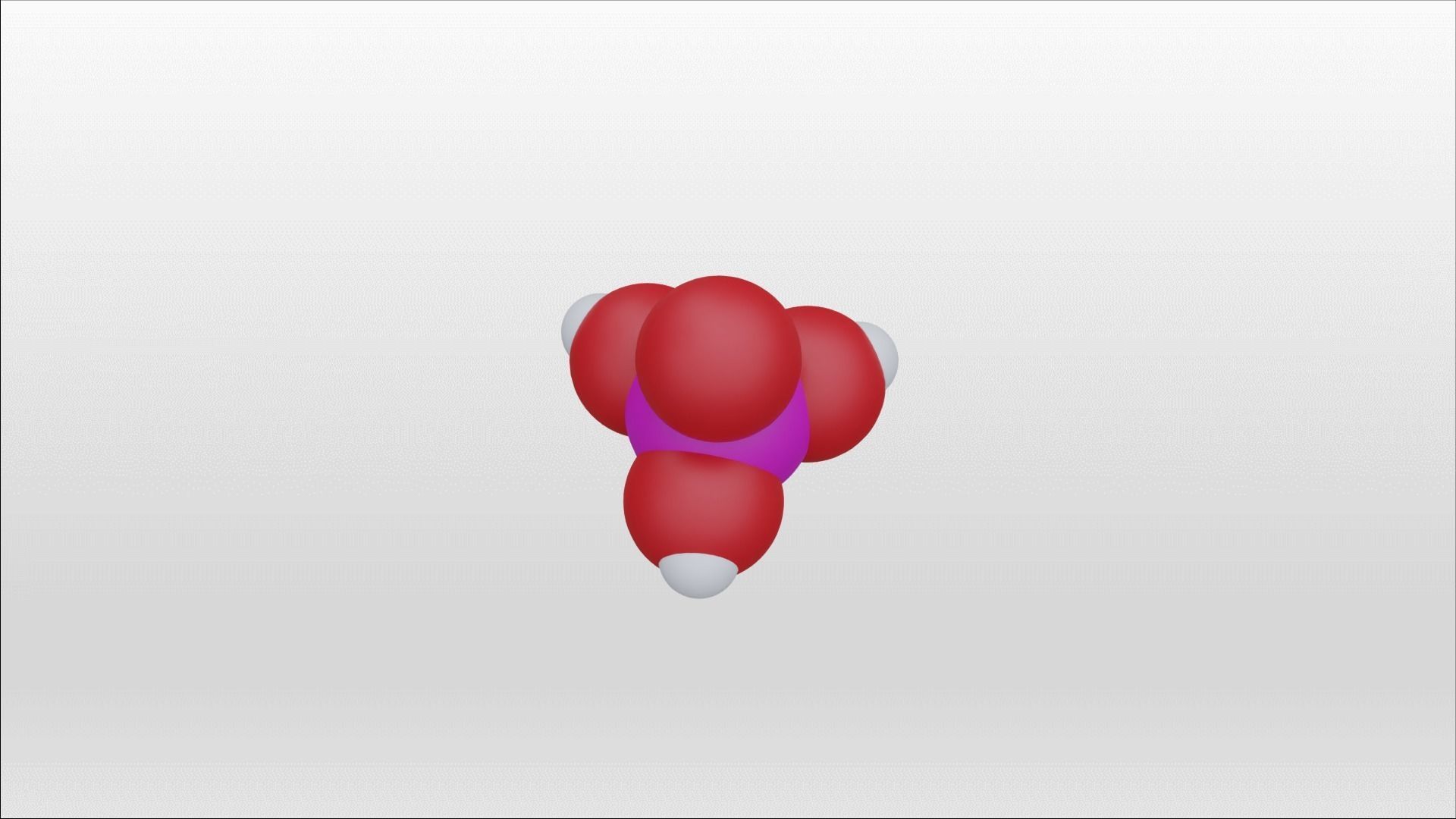 H3PO4 Phosphoric acid 3D model | CGTrader