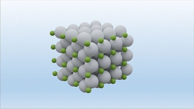 MgH2 Magnesium hydride 3D model | CGTrader