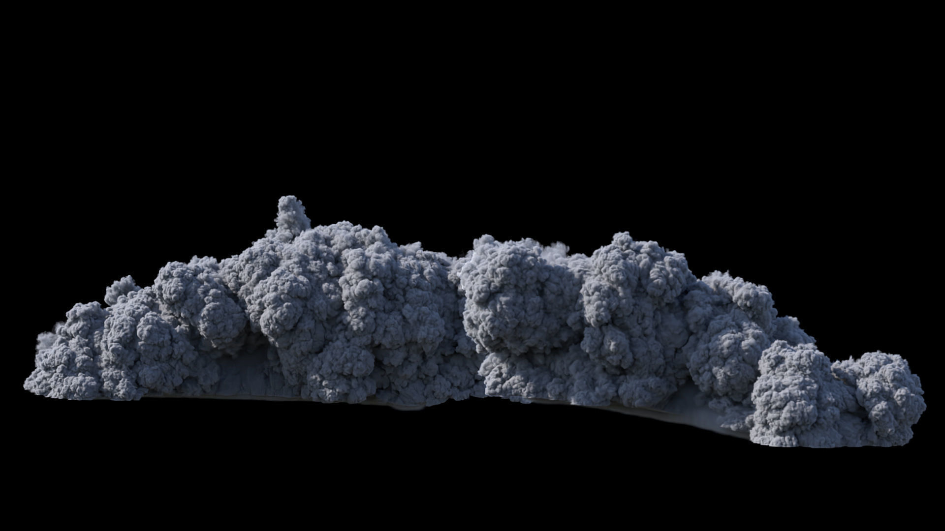 Dust Storm Smoke VDB 4s 3D model animated | CGTrader