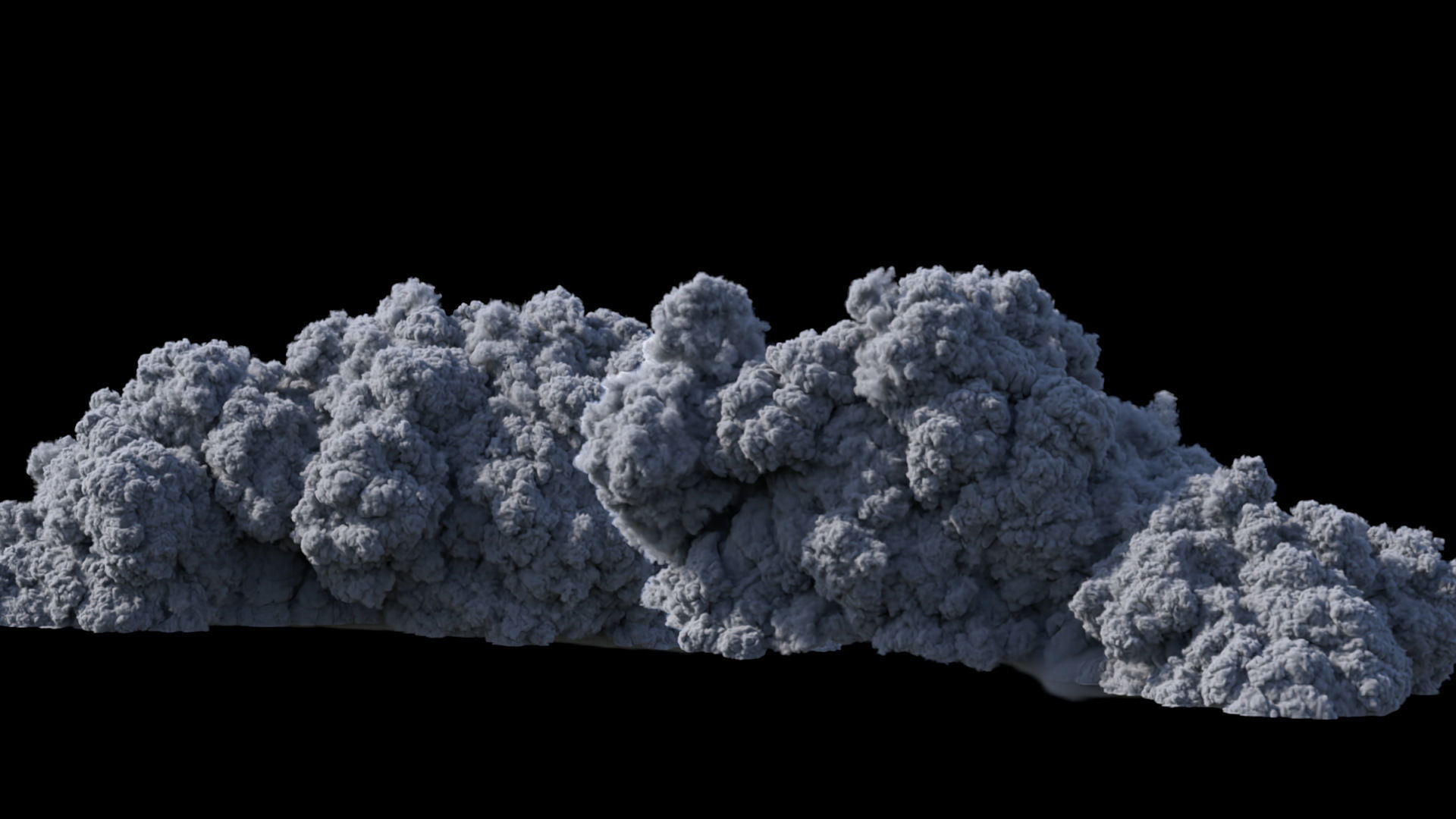 Dust Storm Smoke VDB 4s 3D model animated | CGTrader
