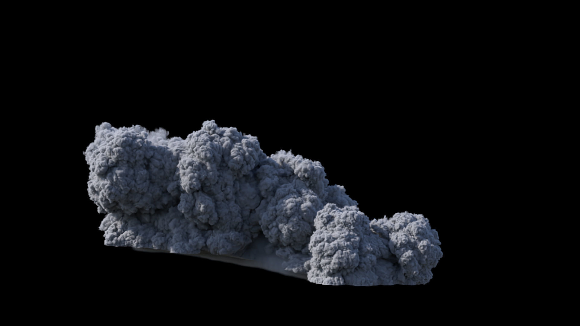 Dust Storm Smoke VDB 4s 3D model animated | CGTrader